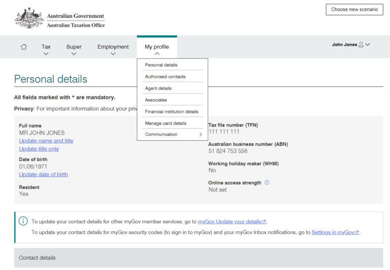 How do I update my personal details with the ATO? - Wingr